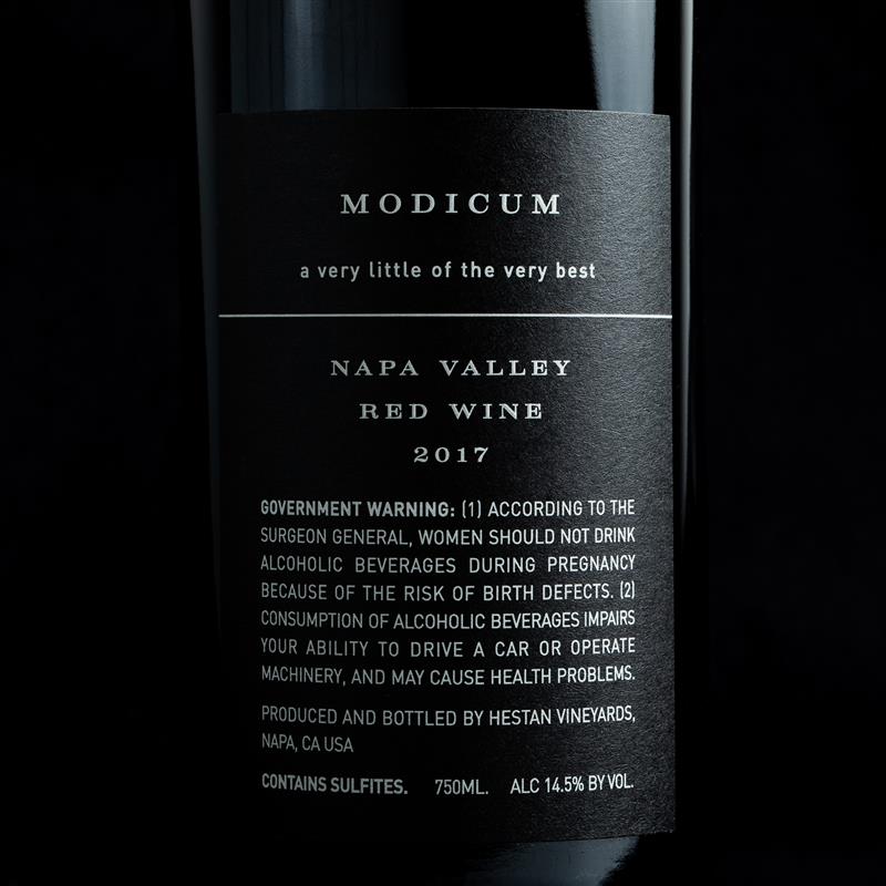 "Hestan", 2017, Napa Valley Red Wine - 6 Bottles 750ml – Modicum Wine